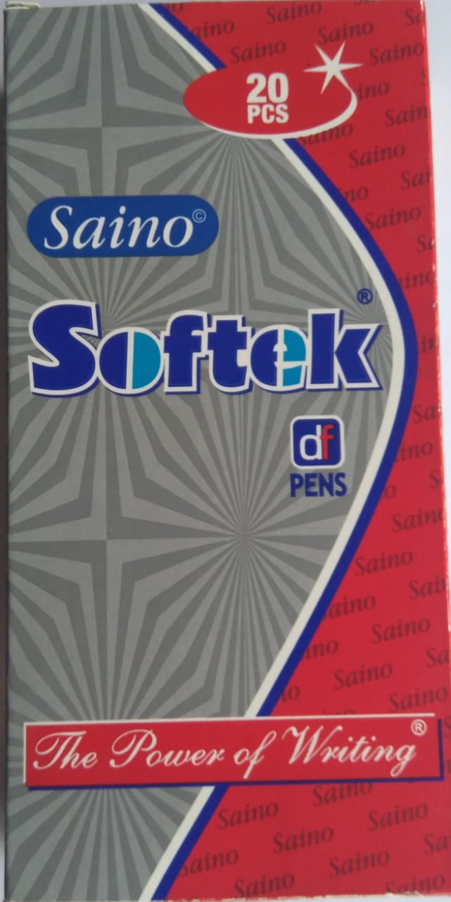 Saino Softek Pen packet(20 pens) – SWASTIK STATIONERY